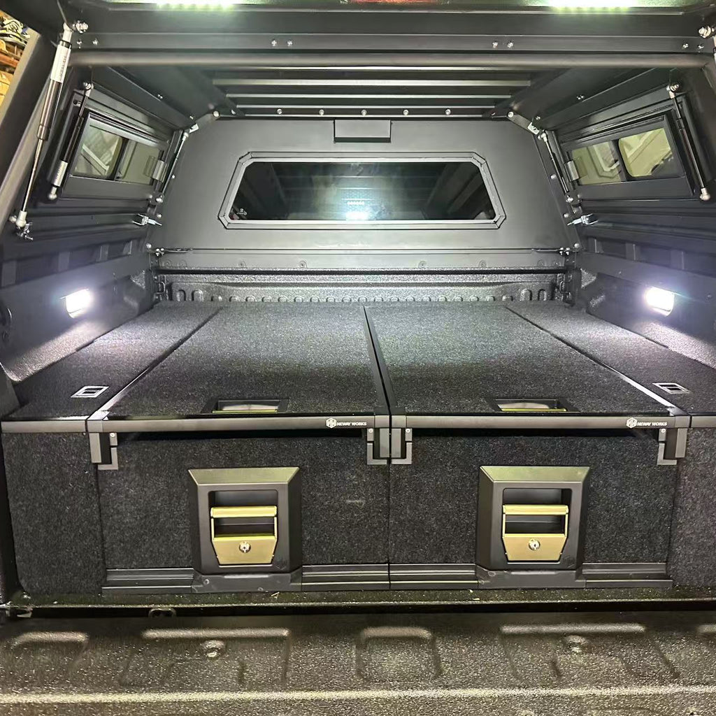 Heavy Duty Tool Box Dual Drawer System For 2025 BYD SHARK 6 – TIGER-X AUTO